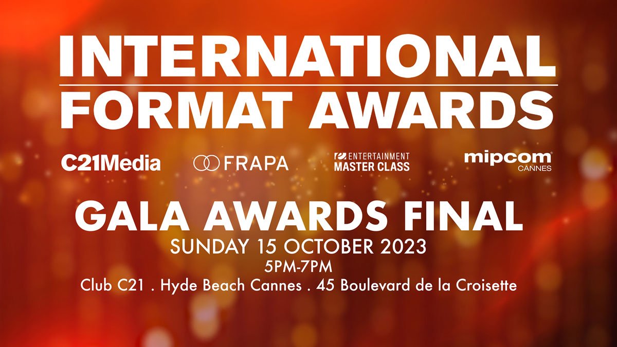 International Format Awards Gala Final to take place on Sunday October ...