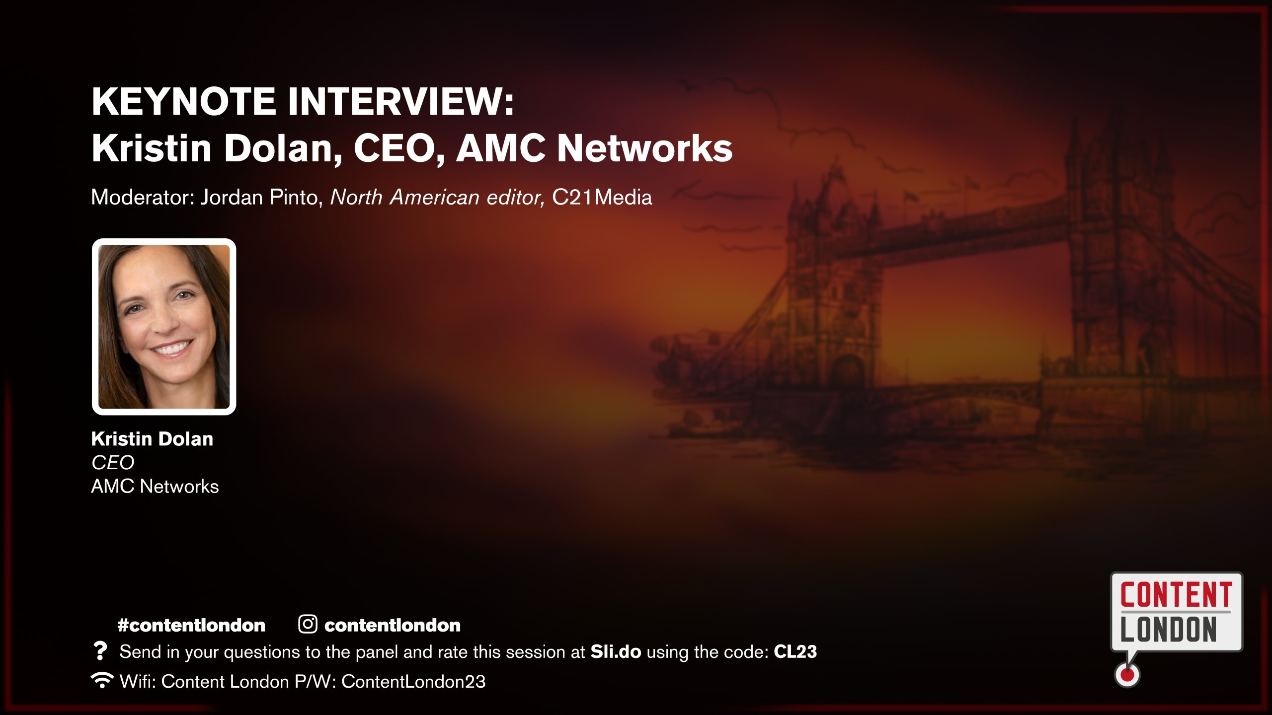 KEYNOTE INTERVIEW: Kristin Dolan, CEO, AMC Networks – C21Media