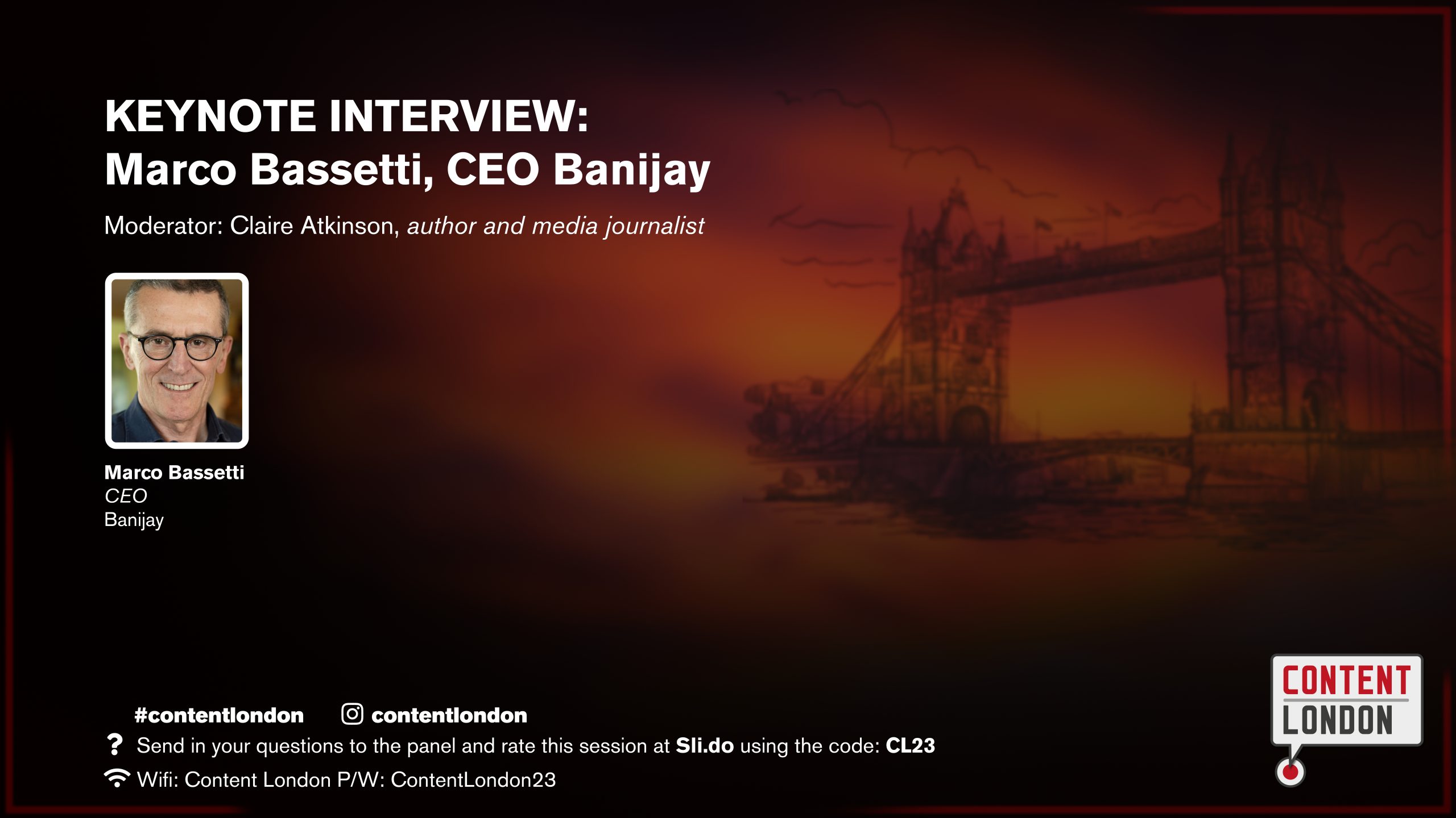 KEYNOTE INTERVIEW: Marco Bassetti, CEO Banijay – C21Media